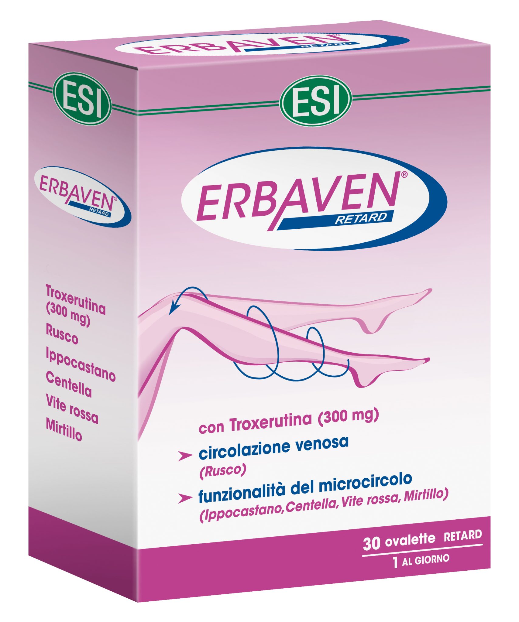 ESI ERBAVEN RETARD tablete a 30, Dodatak prehrani za jačanje vena i ...