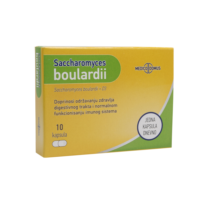 MEDICO DOMUS Saccharomyces boulardii kapsule